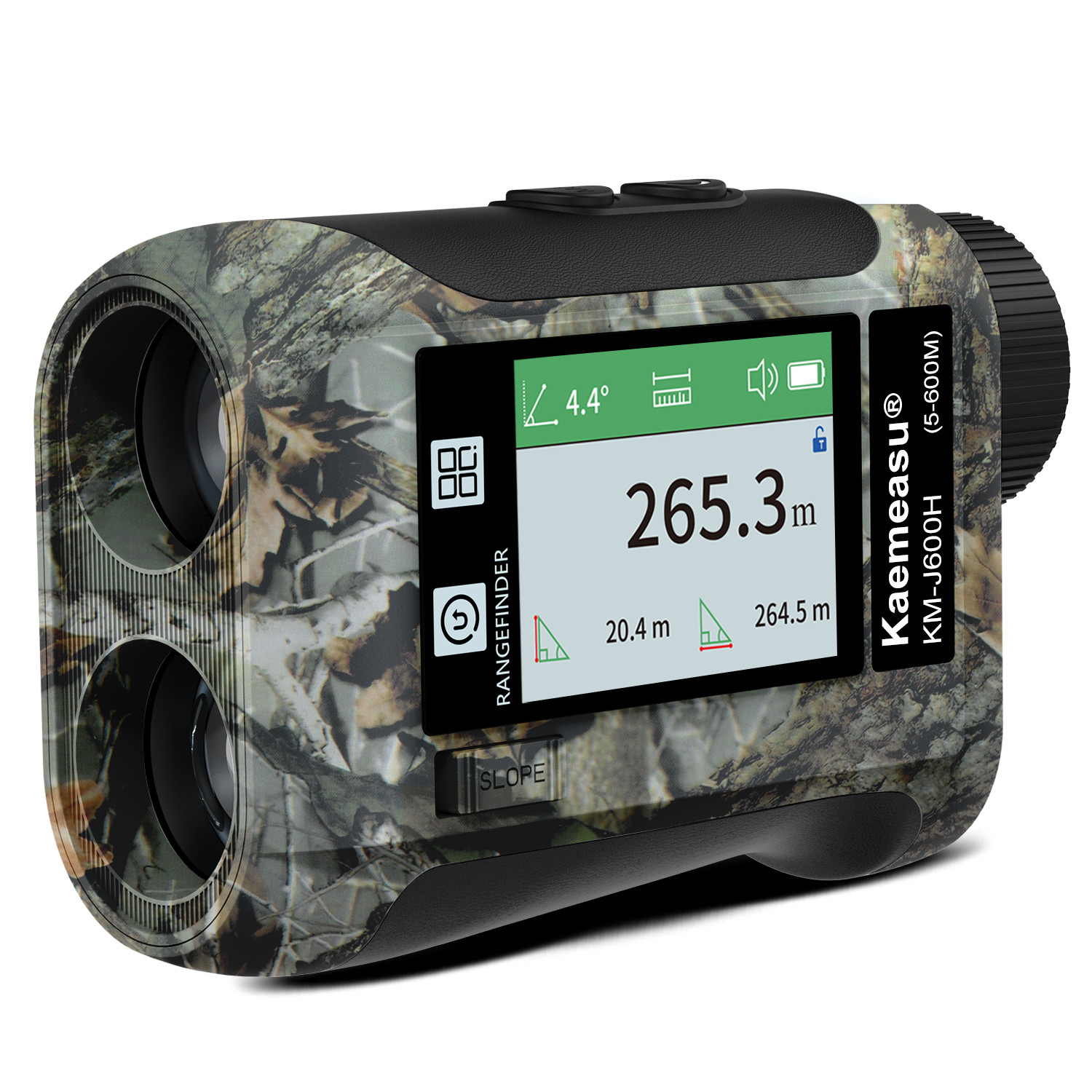 kaemeasu High Accuracy Laser Rangefinder USB Charging model Hunting ...