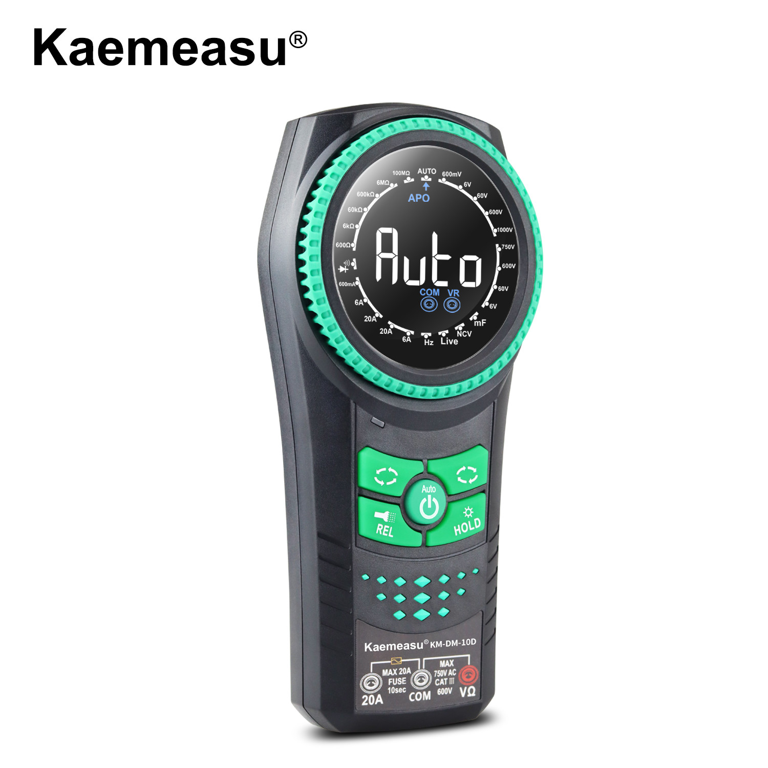 Kaemeasu 10D Smart Rotary Knob Multimeter Voltage Meters Detector ...